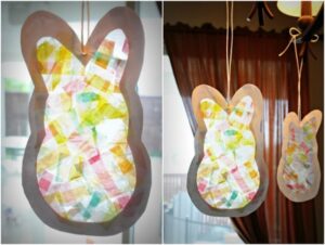 55 Easter Ideas for Window Decorating, Colorful Spring Crafts, DIY ...