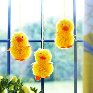 55 Easter Ideas for Window Decorating, Colorful Spring Crafts, DIY ...