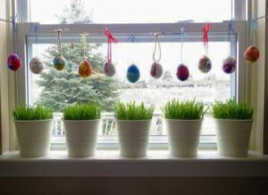 55 Easter Ideas for Window Decorating, Colorful Spring Crafts, DIY ...