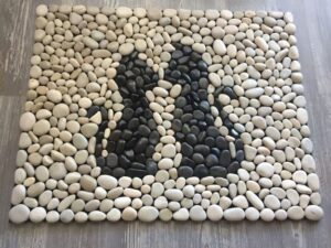 White Rocks in Yard Landscaping, Creative and Contemporary Design Ideas