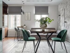 Colorful Chairs and Stools Brighten Up Modern Kitchens and Beautifully ...