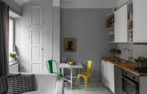 Colorful Chairs and Stools Brighten Up Modern Kitchens and Beautifully ...