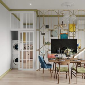 Colorful Chairs and Stools Brighten Up Modern Kitchens and Beautifully ...