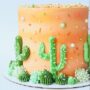 Desert Inspired Cake Decoration Ideas, Beautiful Edible Cacti Designs
