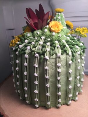 Desert Inspired Cake Decoration Ideas, Beautiful Edible Cacti Designs