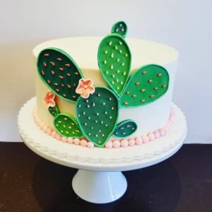 Desert Inspired Cake Decoration Ideas, Beautiful Edible Cacti Designs