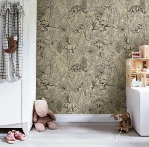 Green Wallpaper Designs Creating Beautiful Walls in Modern Interiors