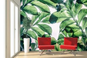 Green Wallpaper Designs Creating Beautiful Walls in Modern Interiors