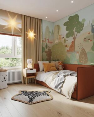 Modern Wallpaper Designs for Beautiful Kids Rooms