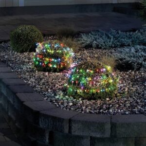 Garland Lights, 55 Festive Outdoor Home Decorating Ideas