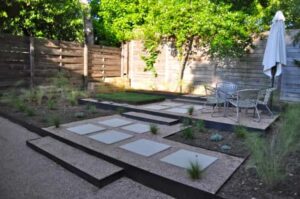 Landscaping Rocks and Concrete Pads, Walkway Designs and Patio Ideas
