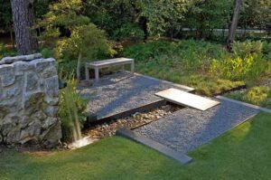 Landscaping Rocks and Concrete Pads, Walkway Designs and Patio Ideas