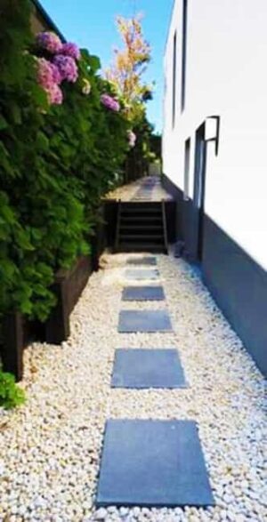 Landscaping Rocks and Concrete Pads, Walkway Designs and Patio Ideas