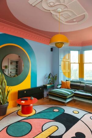 Vibrant Interior Design and Decor, 50 Modern Color Block Ideas