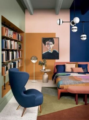 Vibrant Interior Design and Decor, 50 Modern Color Block Ideas