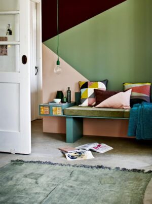 Vibrant Interior Design and Decor, 50 Modern Color Block Ideas