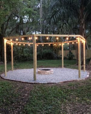 50 DIY Stone Fire Pit Designs and Patio Ideas