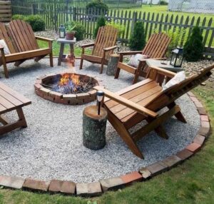 50 DIY Stone Fire Pit Designs and Patio Ideas
