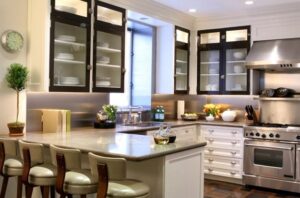 Ergonomic Kitchen Design Ideas, Appliances and Furniture Placement