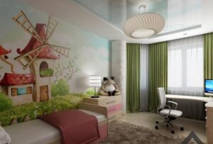 Beautiful Wallpapers for Kids Rooms, Modern Wall Design Trends 2024