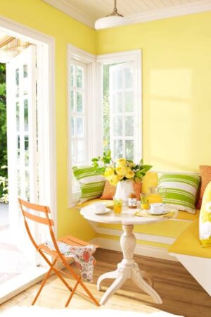 Modern Color Design Trends 2025, Cheerful and Inspiring Yellow