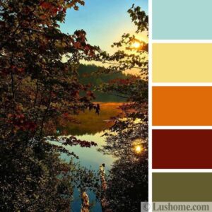 Warm Interior Decorating Ideas, Fall Color Schemes Inspired by Natural ...
