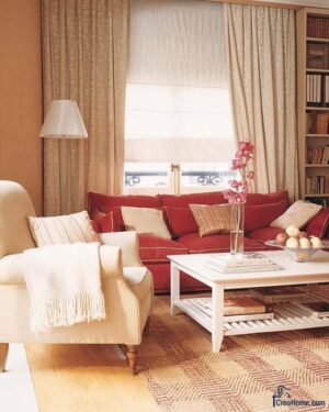 Warm Fall Decorating Ideas, Dazzling and Emotional Accents in Red Colors