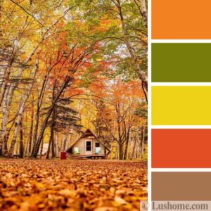 50 Fall Decorating Color Schemes to Reflect Seasonal Vibes, Warm Color ...