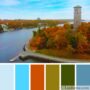 50 Fall Decorating Color Schemes to Reflect Seasonal Vibes, Warm Color ...