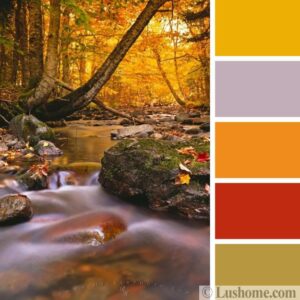 50 Fall Decorating Color Schemes to Reflect Seasonal Vibes, Warm Color ...