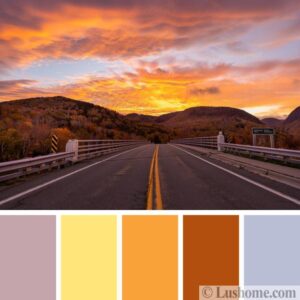 50 Fall Decorating Color Schemes to Reflect Seasonal Vibes, Warm Color ...