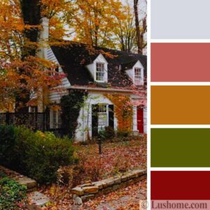 50 Fall Decorating Color Schemes to Reflect Seasonal Vibes, Warm Color ...