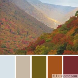 50 Fall Decorating Color Schemes to Reflect Seasonal Vibes, Warm Color ...