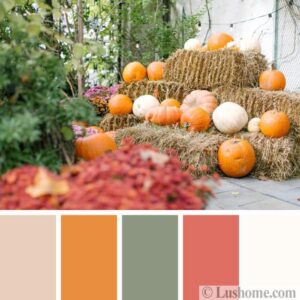 50 Fall Decorating Color Schemes to Reflect Seasonal Vibes, Warm Color ...
