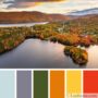 50 Fall Decorating Color Schemes to Reflect Seasonal Vibes, Warm Color ...