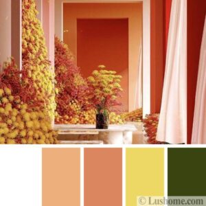 50 Fall Decorating Color Schemes to Reflect Seasonal Vibes, Warm Color ...