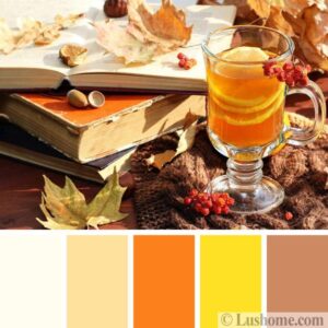 50 Fall Decorating Color Schemes to Reflect Seasonal Vibes, Warm Color ...