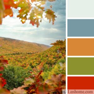 50 Fall Decorating Color Schemes to Reflect Seasonal Vibes, Warm Color ...