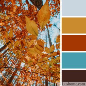 50 Fall Decorating Color Schemes to Reflect Seasonal Vibes, Warm Color ...