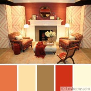 Warm Interior Decorating Ideas, Fall Color Schemes Inspired by Natural ...