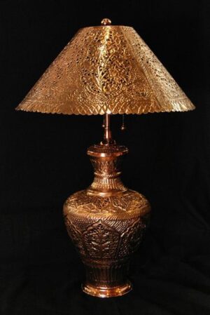 Unique Lighting Ideas, Striking and Warm Copper Lighting Fixtures