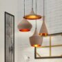 Unique Lighting Ideas, Striking and Warm Copper Lighting Fixtures
