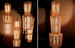 Unique Lighting Ideas, Striking and Warm Copper Lighting Fixtures