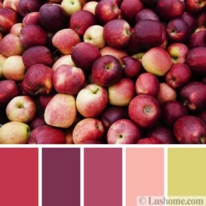 Harvest Color Palette Inspired by Fall Leaves, Autumn Flowers, Seasonal ...