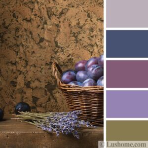 Harvest Color Palette Inspired by Fall Leaves, Autumn Flowers, Seasonal ...