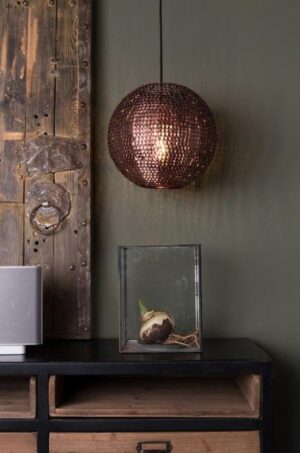 Unique Lighting Ideas, Striking and Warm Copper Lighting Fixtures