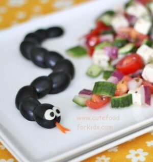 50 Creative Food Decoration Ideas, Snake Inspired Edible Decorations ...