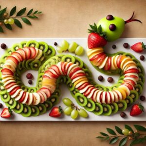 50 Creative Food Decoration Ideas, Snake Inspired Edible Decorations ...