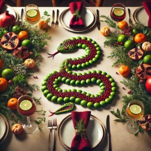 50 Creative Food Decoration Ideas, Snake Inspired Edible Decorations ...