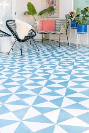 Colorful and Patterned Outdoor Tile Designs, 50 Beautiful Patio Ideas